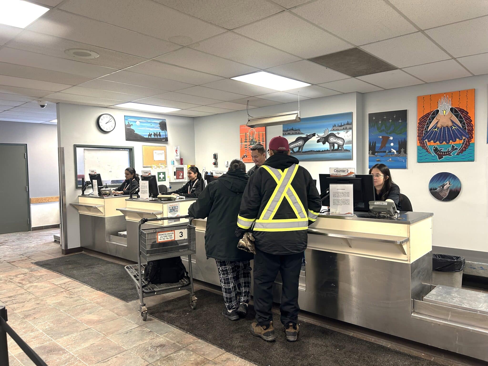 At the Airport - Perimeter Aviation